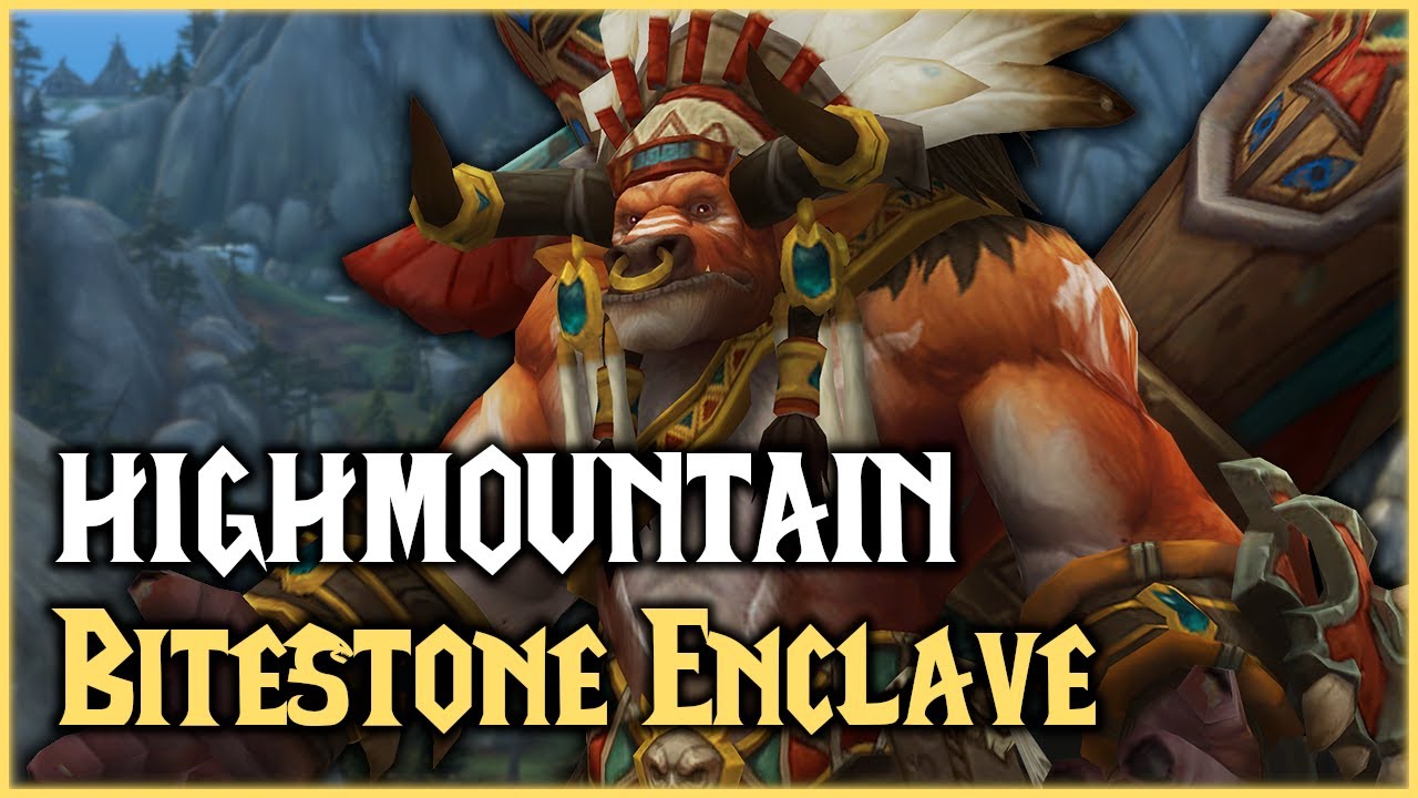 WoW Quest - Bitestone Enclave - YouTube
