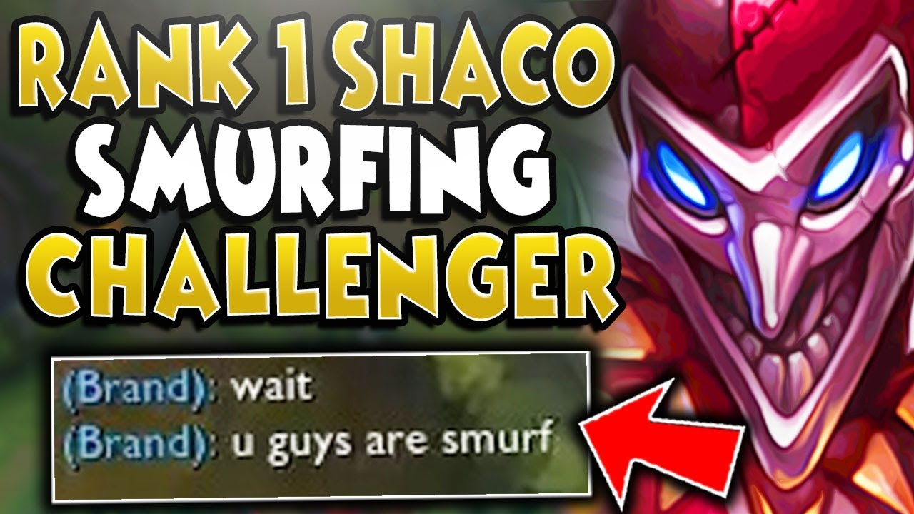 #1 SHACO WORLD MAKES CHALLENGER LOOK LIKE A JOKE! S9 SHACO JUNGLE ...