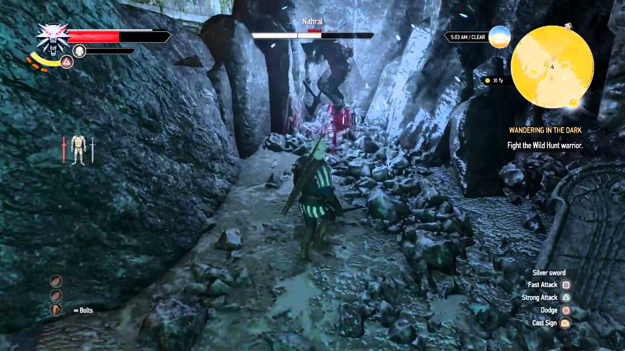 The Witcher 3: Wild Hunt. Most epic boss fight - YouTube