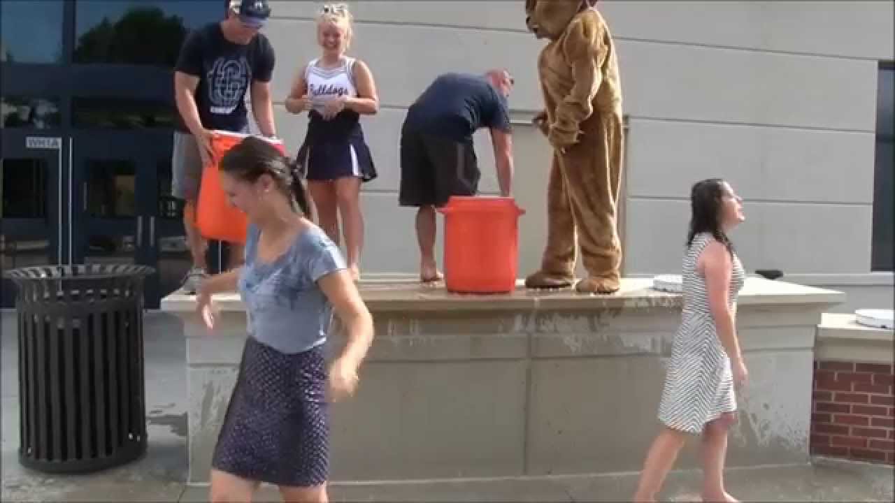 Dance/cheer staff takes ALS Ice Bucket Challenge - YouTube