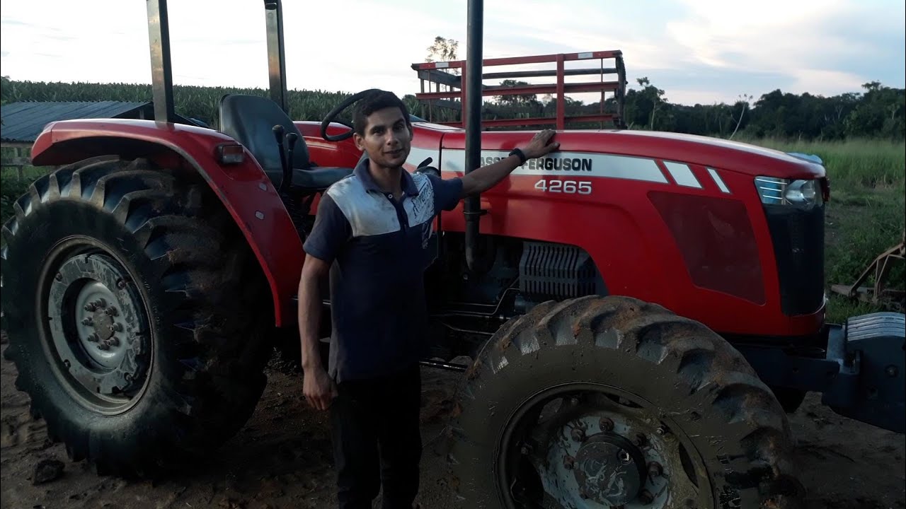 MF 4265 TURBO!!! Será que vale a pena turbinar meu trator? . - YouTube