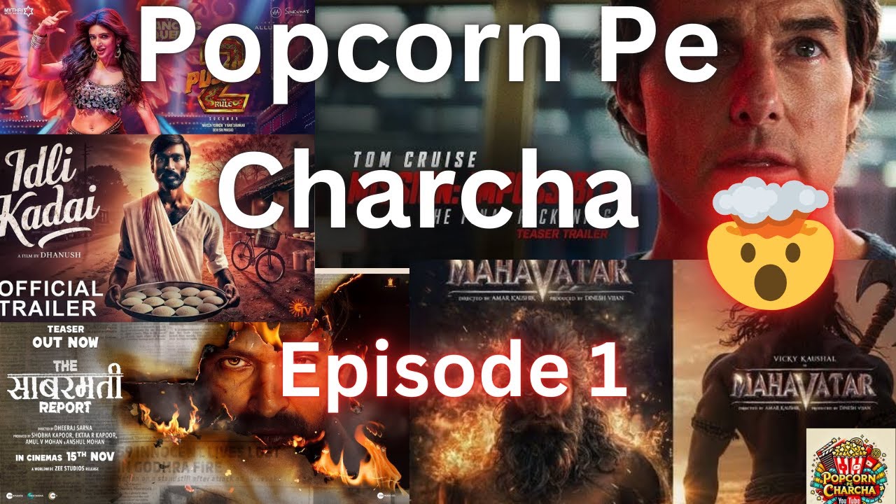 All Movie Updates In 1 Video || Popcorn Pe Charcha Episode 1 - YouTube