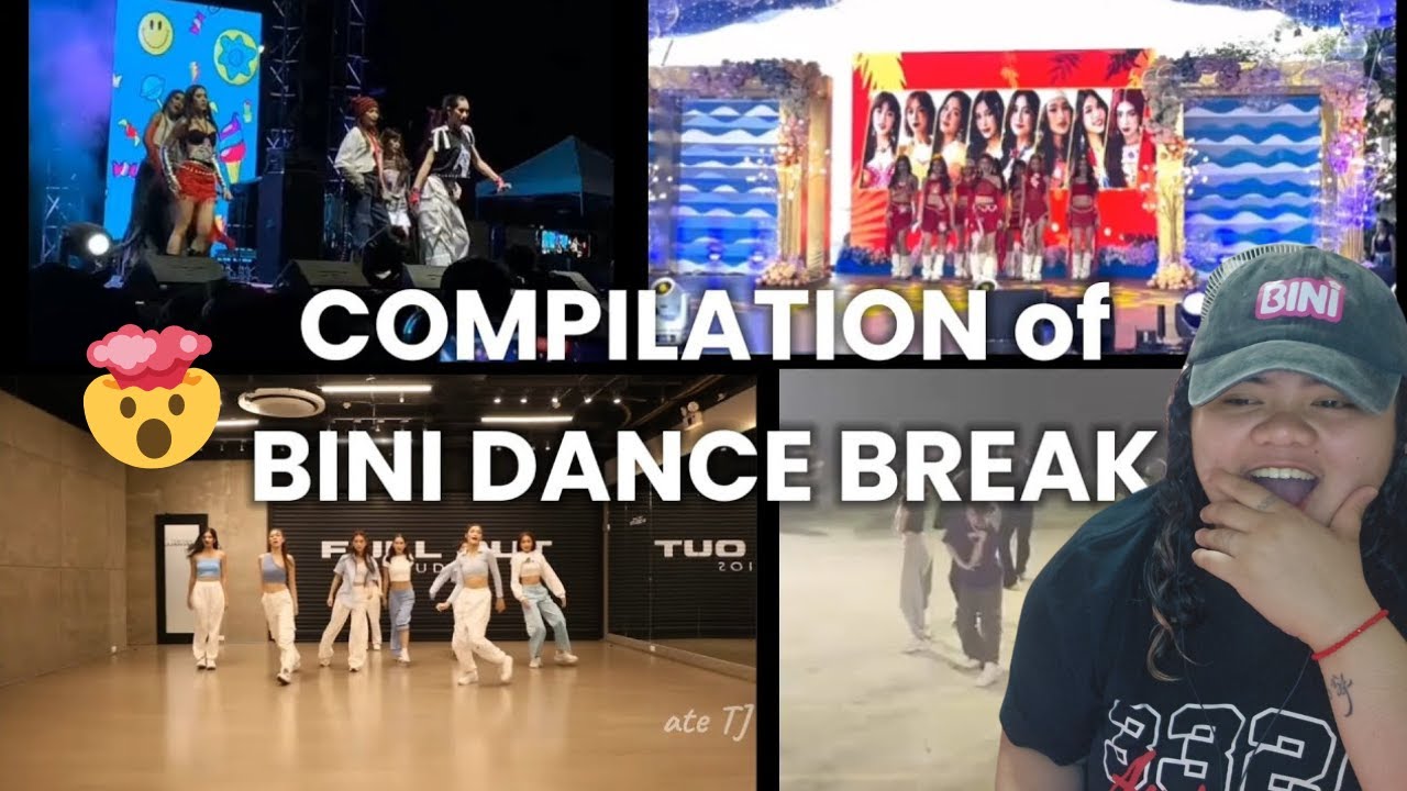#BINI DANCE BREAK Compilation (2022-2024) | Reaction - YouTube