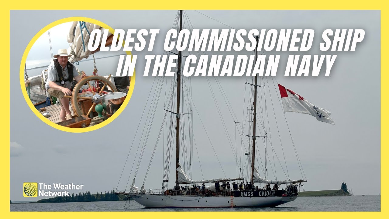 Take a Ride on the Oldest Commissioned Ship in the Canadian Navy - YouTube