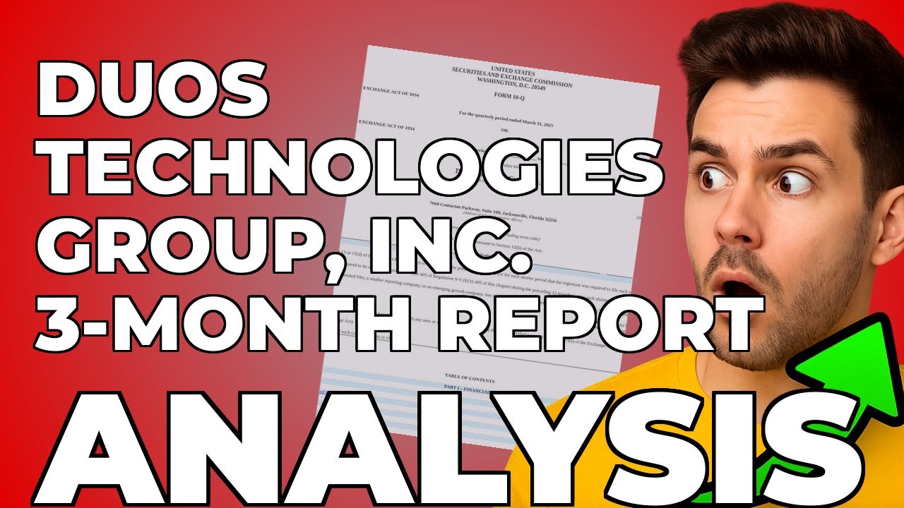 Duos Technologies: Is This Fortress Investment a Blessing or Curse? - YouTube