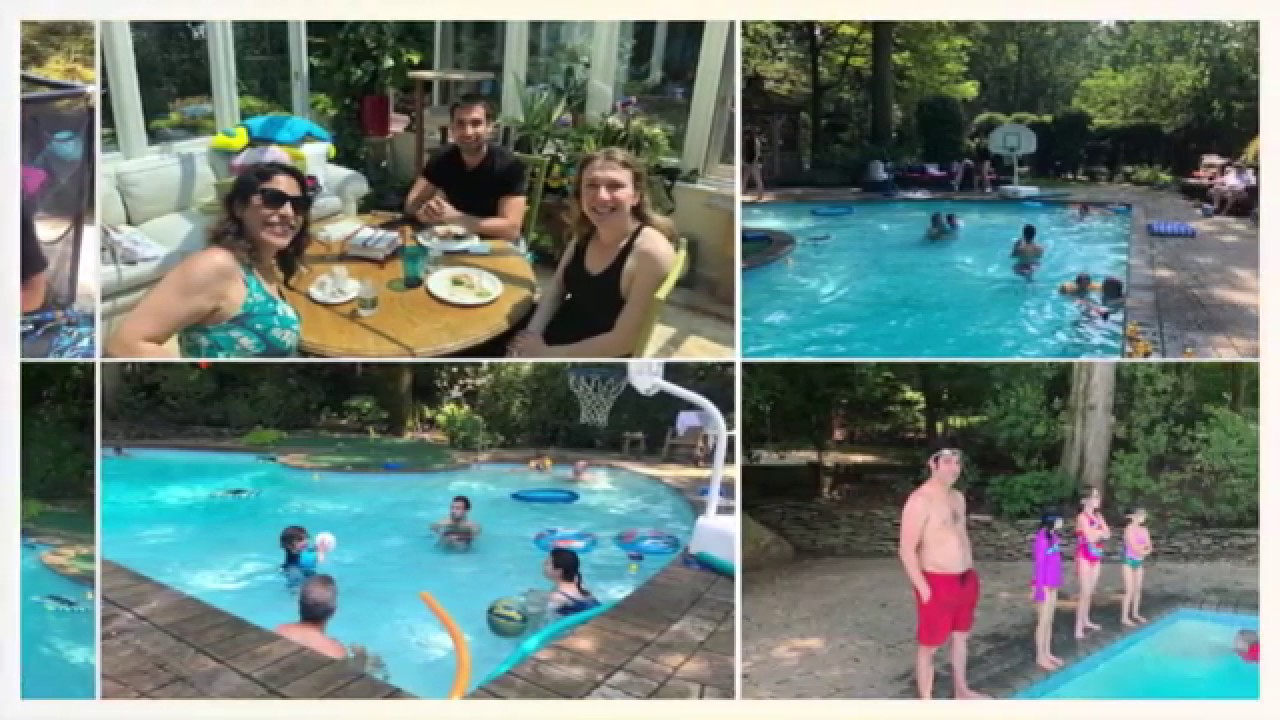 Our Family Pool Party- July 27, 2019 - YouTube
