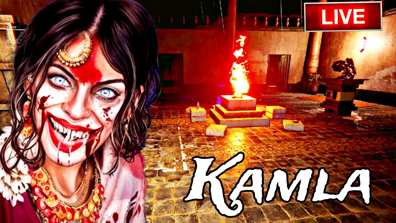 Kamla aur Sarla vs baba tillu 😁 live fight || kamla horror game - YouTube