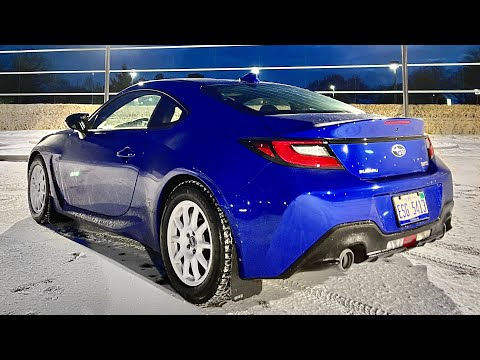 BRZ in the Snow! Here's my Perfect Winter Setup - POV First Driving Impressions