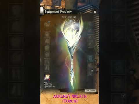 Guild Wars 2 News | New End of Dragons Legendary Aurene Weapons - Part ...