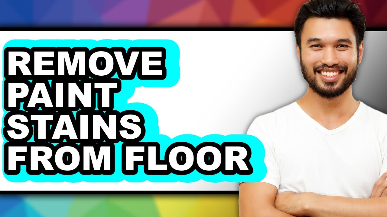 How to Remove Paint Stains from Floor (easy Method) - YouTube