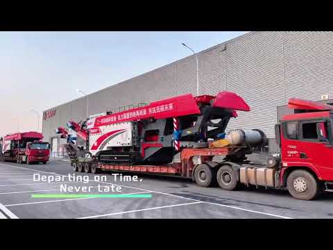 Sany mobile crusher ：green, low-carbon and environmentally friendly crushing equipment