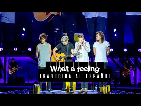 What a feeling-One direction|| Traducida al español - YouTube