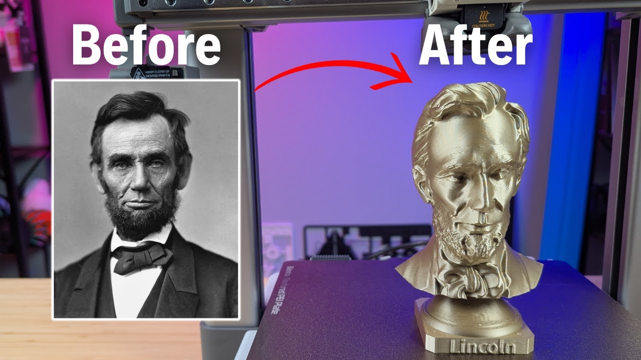Turn Any Photo Into A 3D Printable Statue In Minutes With Bambu Lab ...