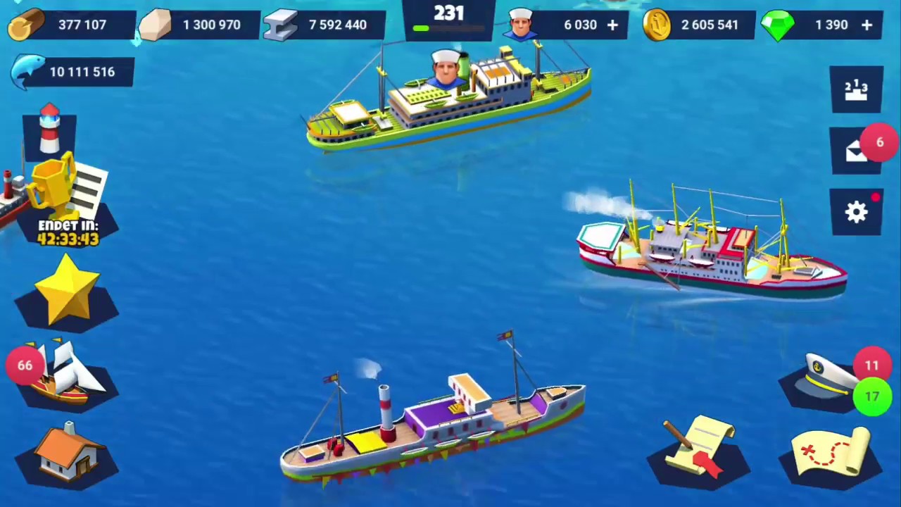 Seaport Level 231 Gameplay Sea Port: Ship Transport Tycoon & Business ...