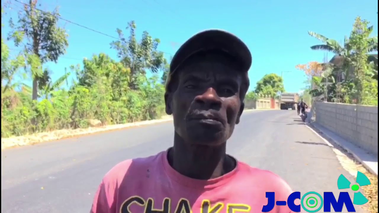 Jérémie-Vidéo :Avancement des travaux d'asphaltage de la route menant ...