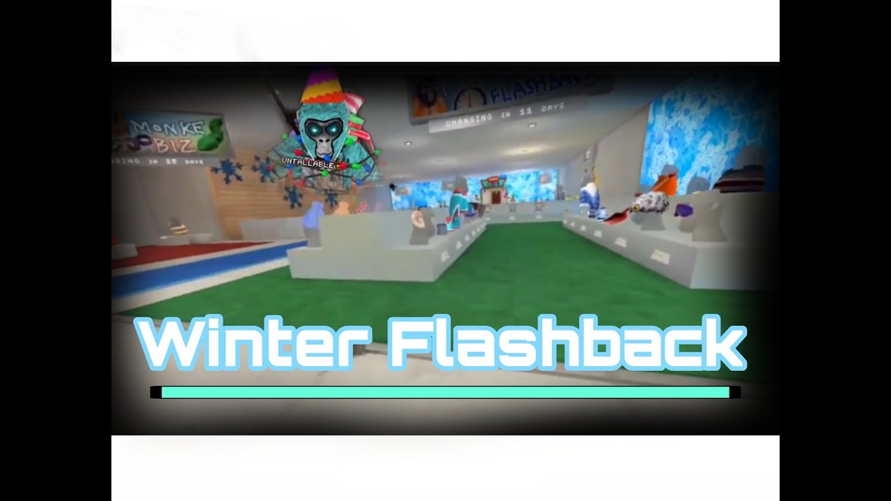 Gorilla Tags New Winter Flashback is Crazy (Monke Biz) (Daily/Weekly ...