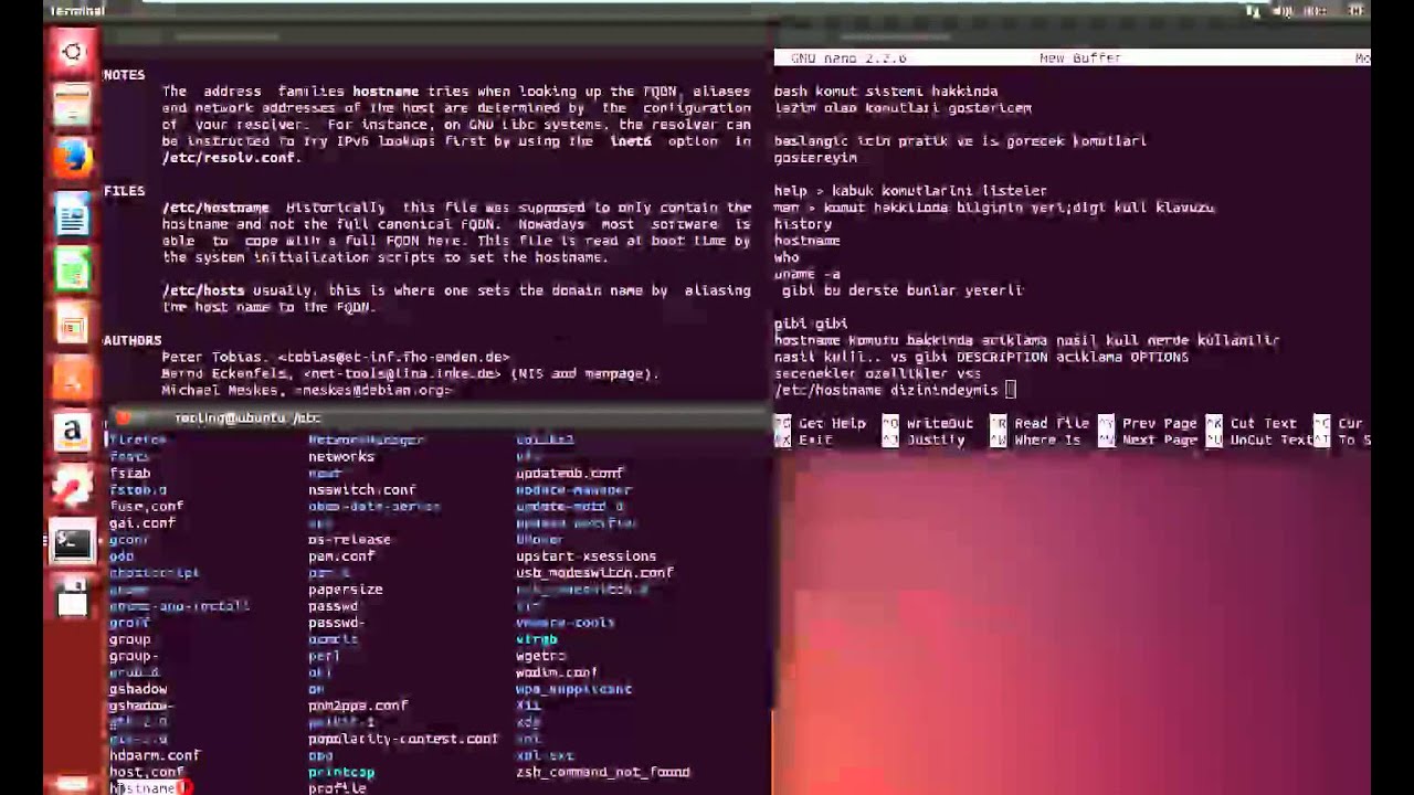 Linux Konsole ve Bash Komutları (Başlama Seviyesi) - YouTube
