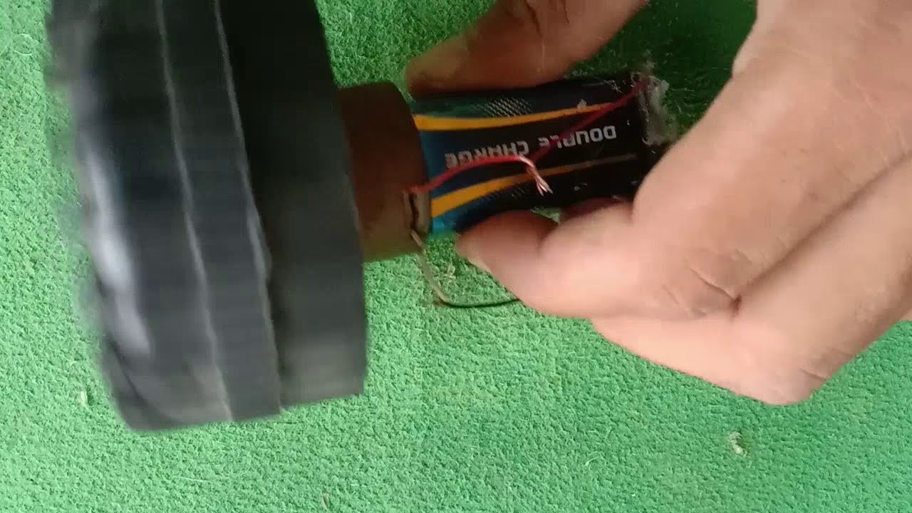 how to make wheel rotating dc motor #hacks #saifi #free #diy #tractor # ...