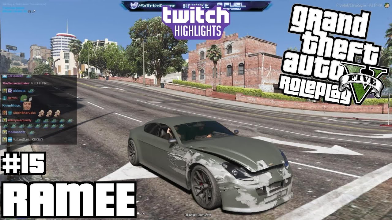 RAMEE - Twitch Highlights/Funny Moments #15 | GTA V Roleplay - YouTube