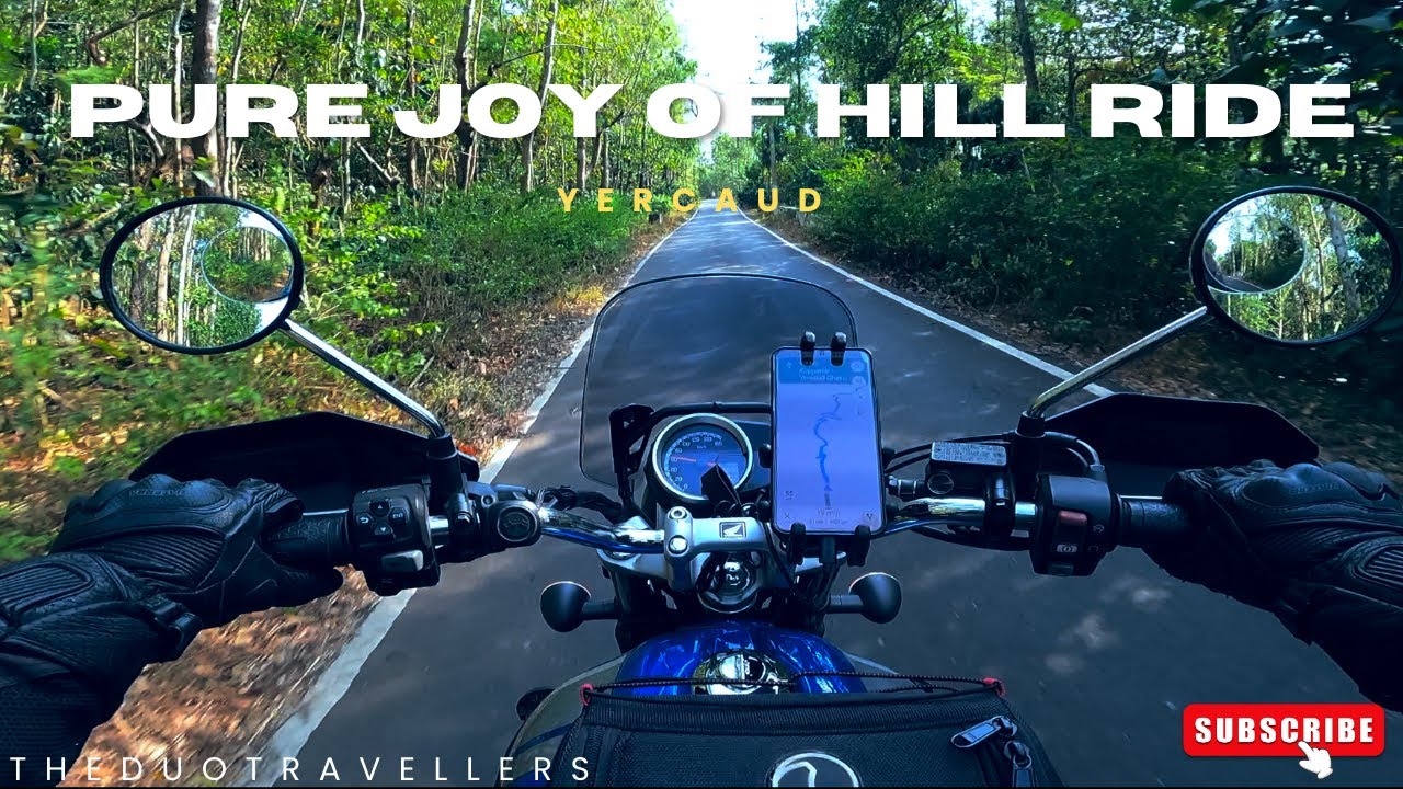 Hill Ride Yercaud | Honda Highness | Unedited | 2024 - YouTube