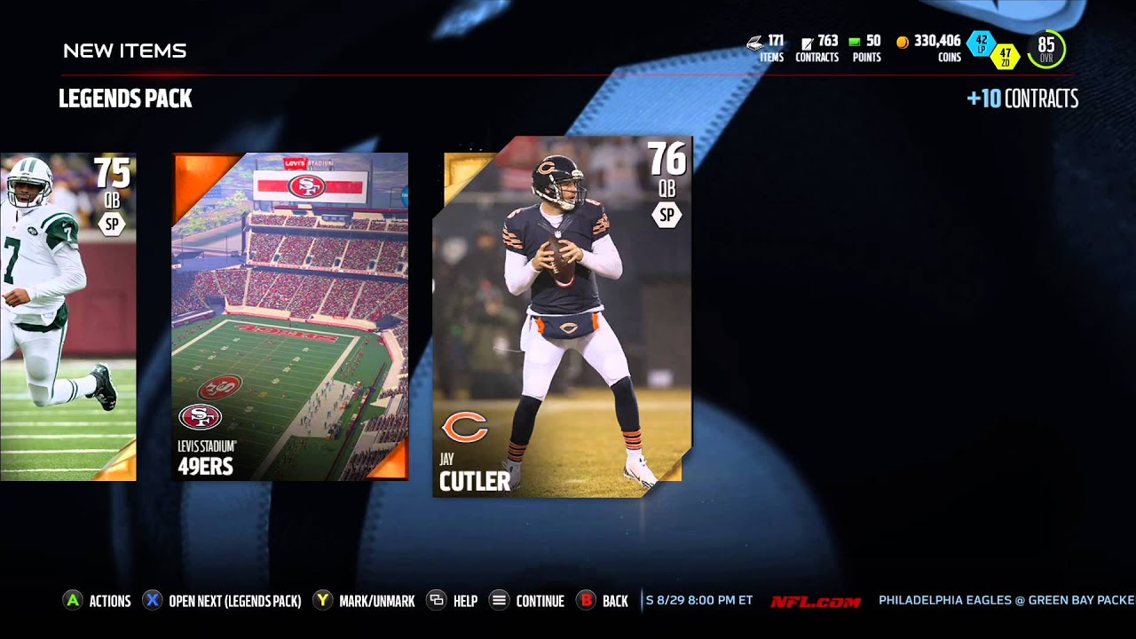 Mut 16 Opening 16 Legends Packs - YouTube