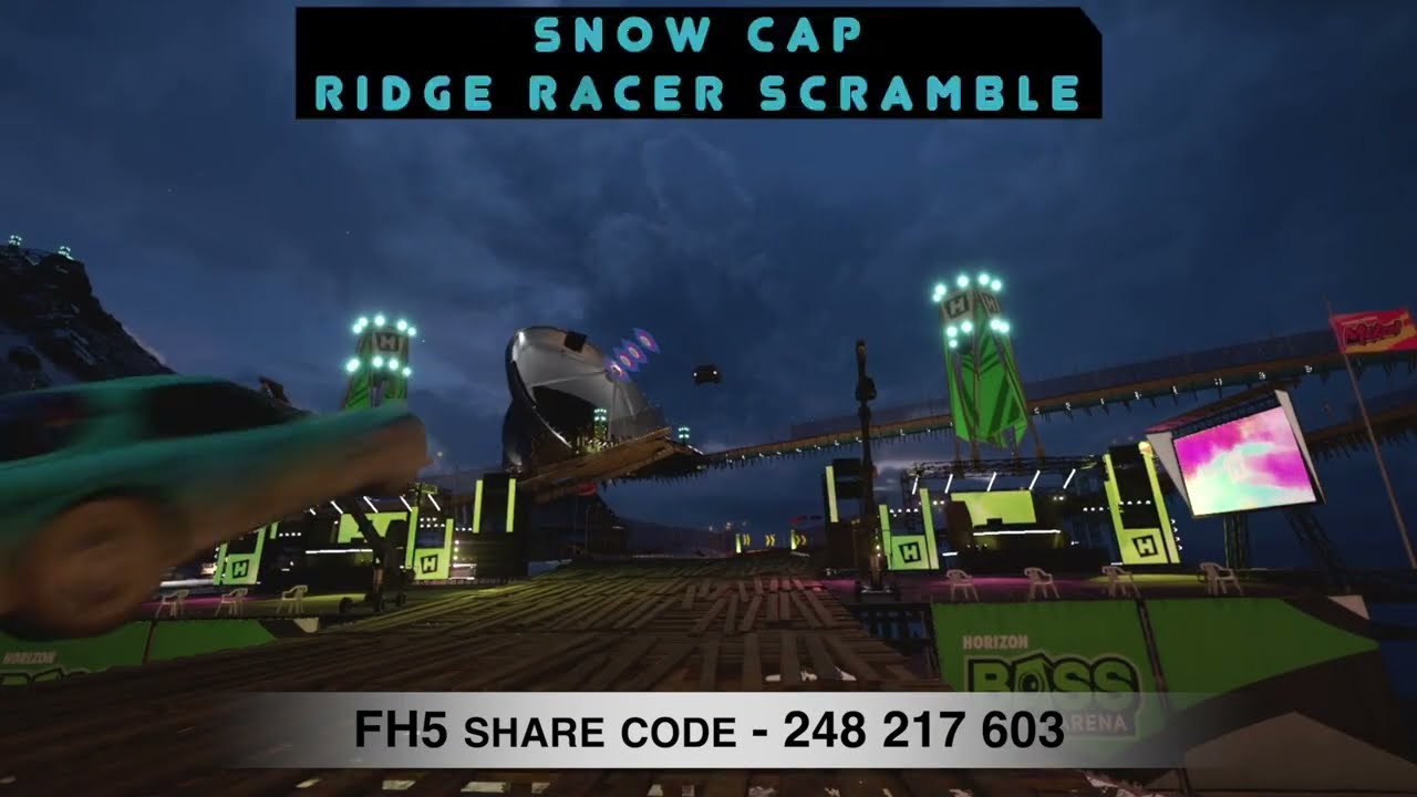 Custom Forza Horizon 5 Track Snow Cap Ridge Racer Time Lapse - 248 217 ...