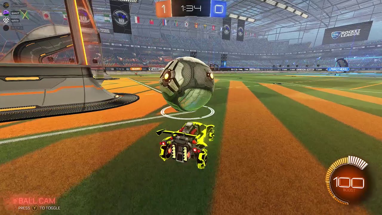 freestyling in rocket league pt 2 - YouTube