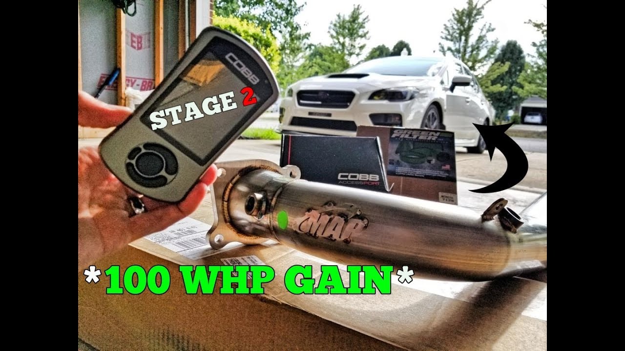 WRX FINALLY GOING *STAGE 2* (MAPerformance) Catless - YouTube