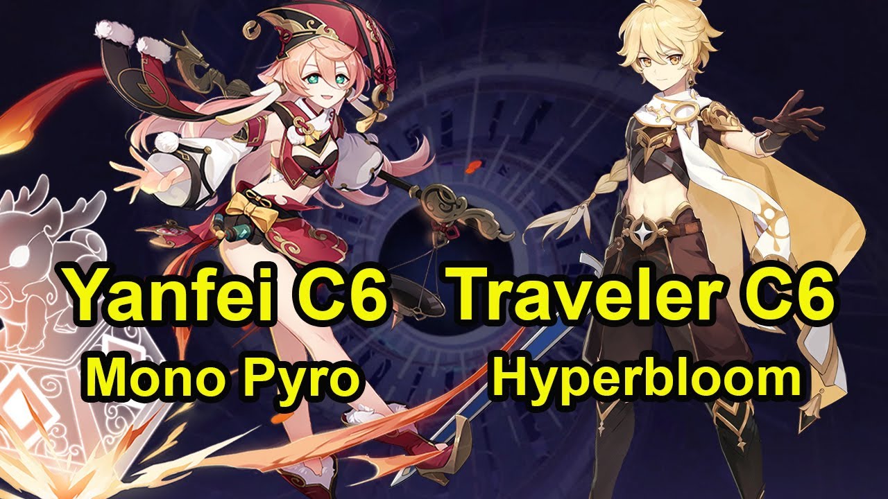 Yanfei mono pyro & hyperbloom Spiral abyss 3.5 floor 12 genshin impact ...