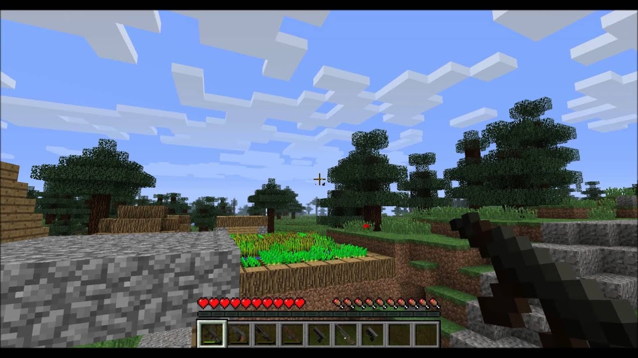 DayZ Mod Minecraft 1.6.4 - YouTube