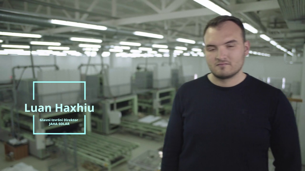 Pričajmo o ekonomiji! Luan Hoxha - JAHA SOLAR & Ambasadorka Apostolova ...