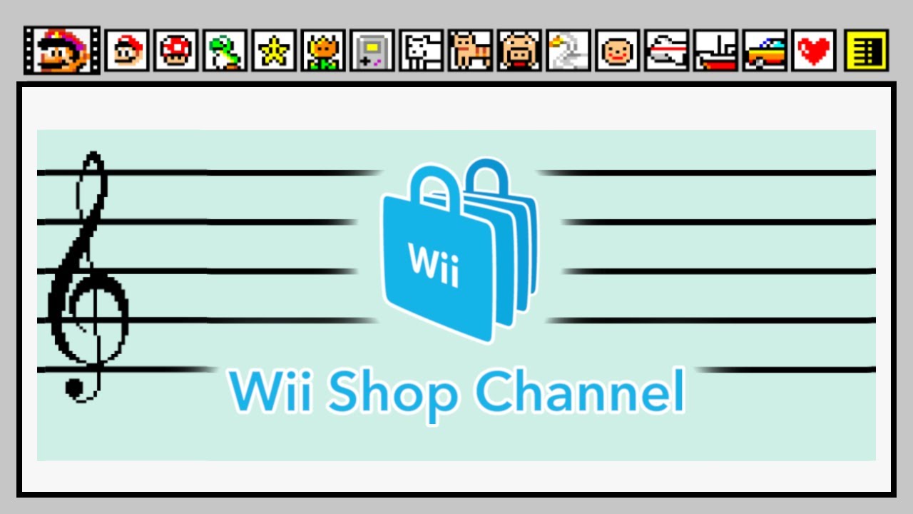 Wii Shop Channel Theme [Super Mario Paint] - YouTube