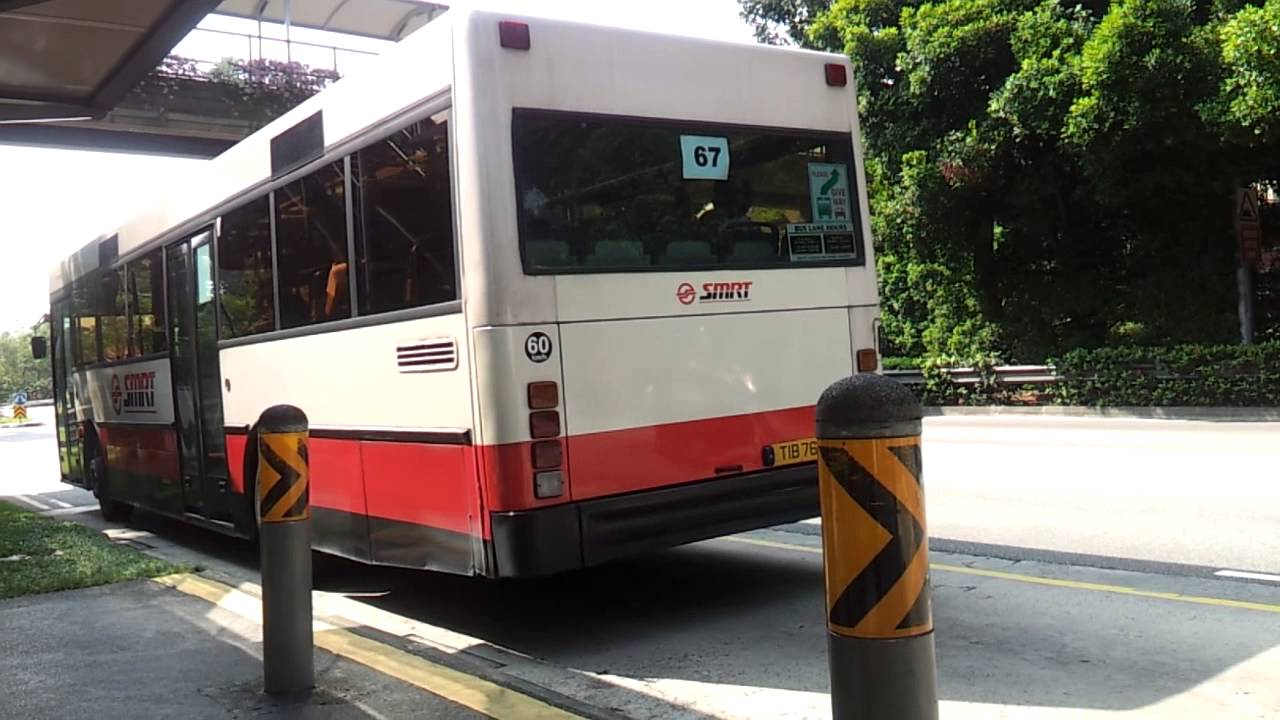 SMRT: TIB764L [Service 67] Paper Desto - Mercedes-Benz O405 (Hispano ...
