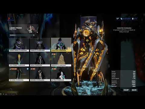 Warframe Limbo Limina Skin - YouTube