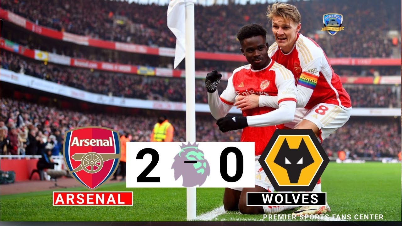ARSENAL 2 - 0 WOLVES || EPL 2024/25 Season || Week1|| Live Watch-along ...