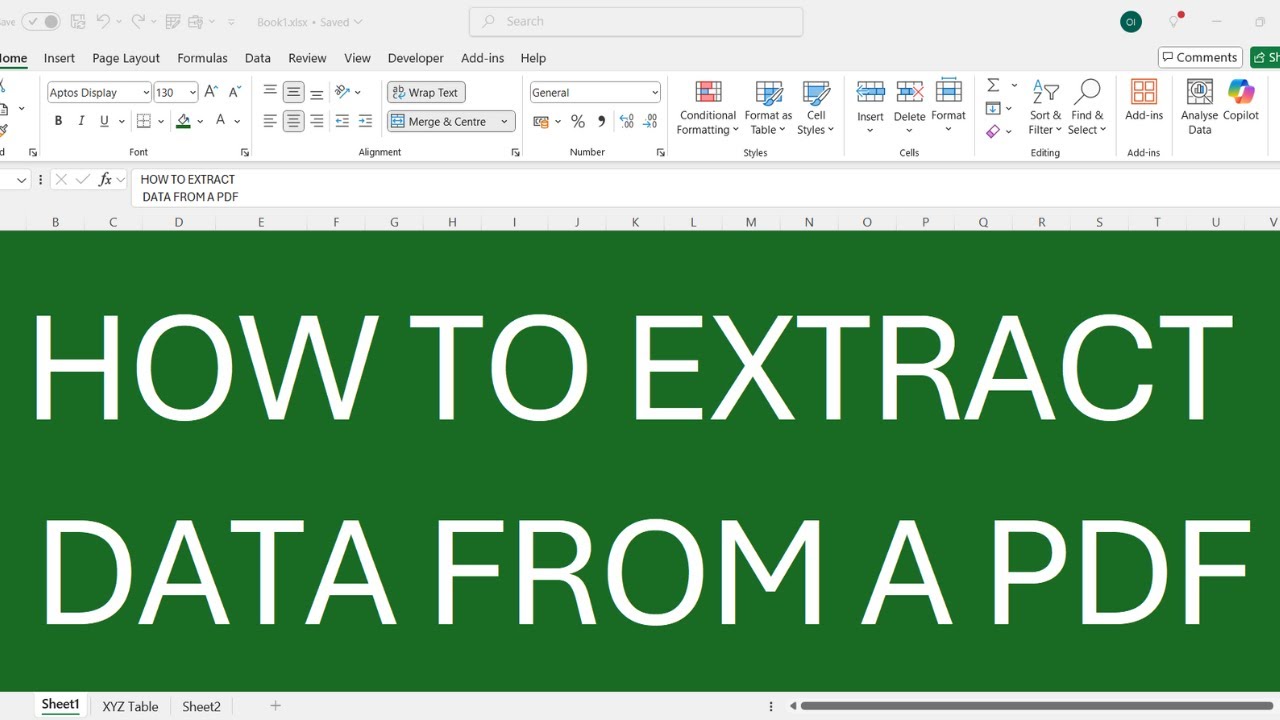 How to Extract Data from ANY PDF in Minutes! (Beginner Friendly) - YouTube