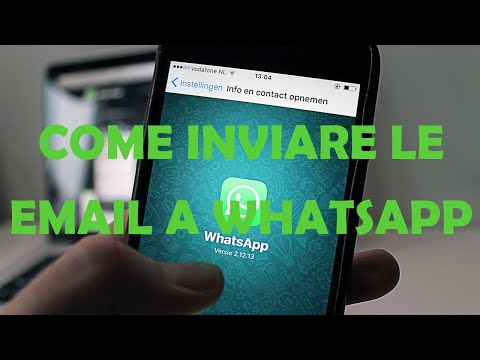 Come inviare EMAIL a WHATSAPP
