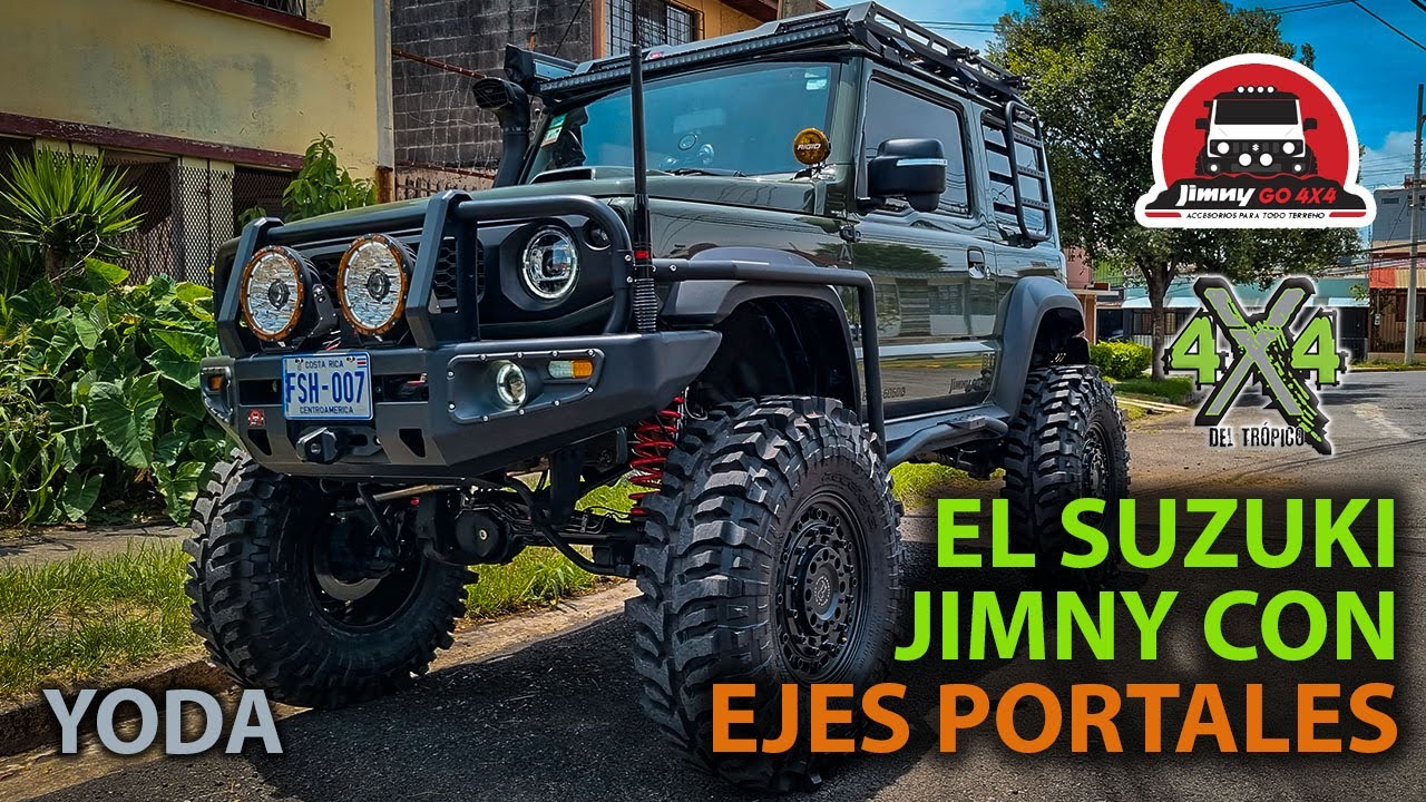 YODA - El Jimny más MODIFICADO de Centroamérica con ejes portales ...