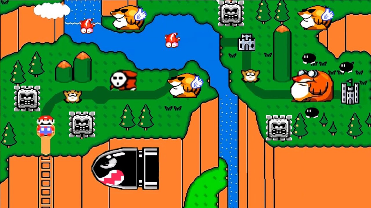 Super Mario World HD: Best Mario World Game: World 3: Miracle Mountain ...