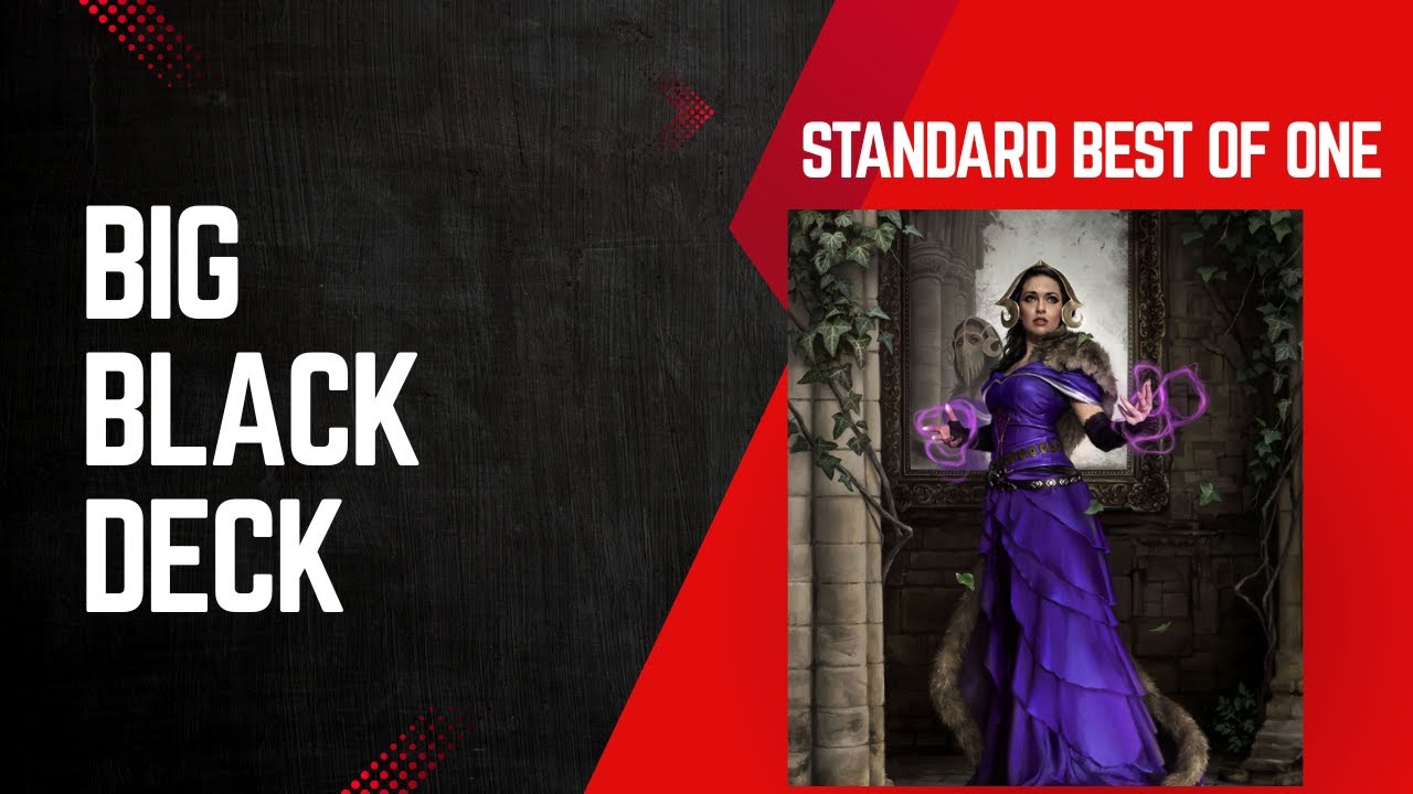 Magic the Gathering Standard Bo1 Mono Black Control - YouTube