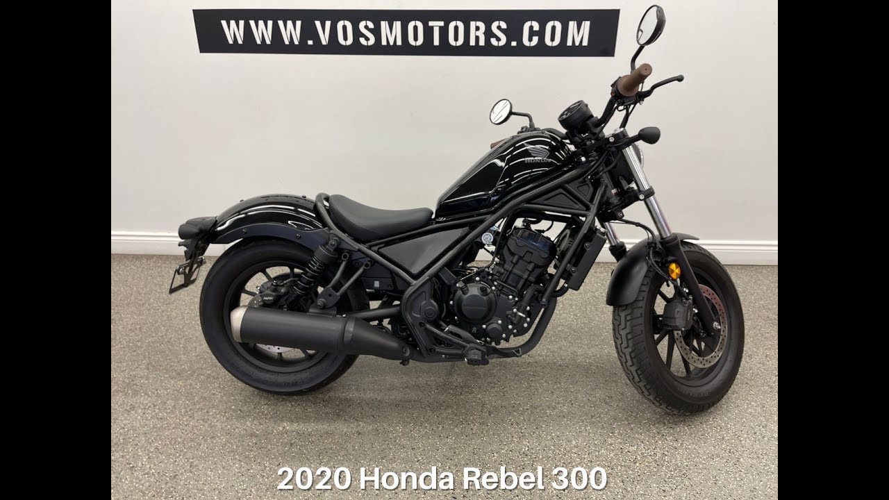 2020 Honda Rebel 300 walkaround video - V5311 - YouTube
