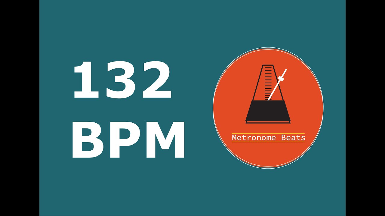 132 BPM - Metronome - YouTube