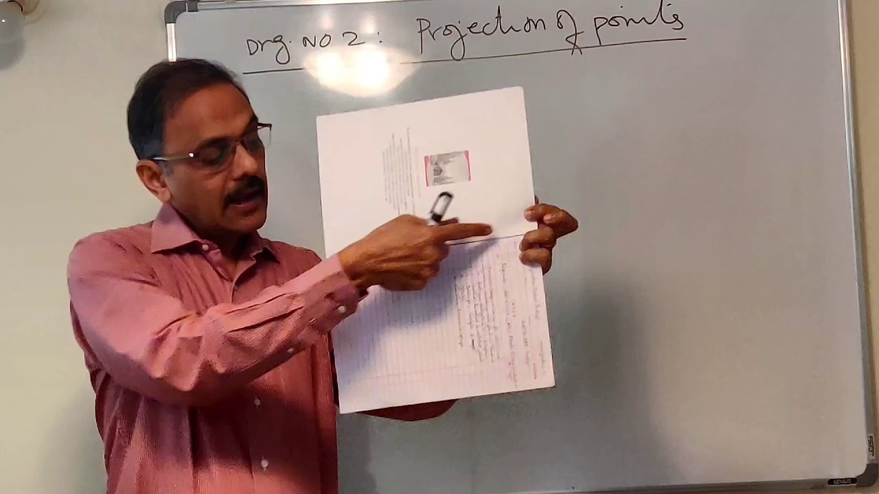 CAED/Introduction to projection of Points - YouTube