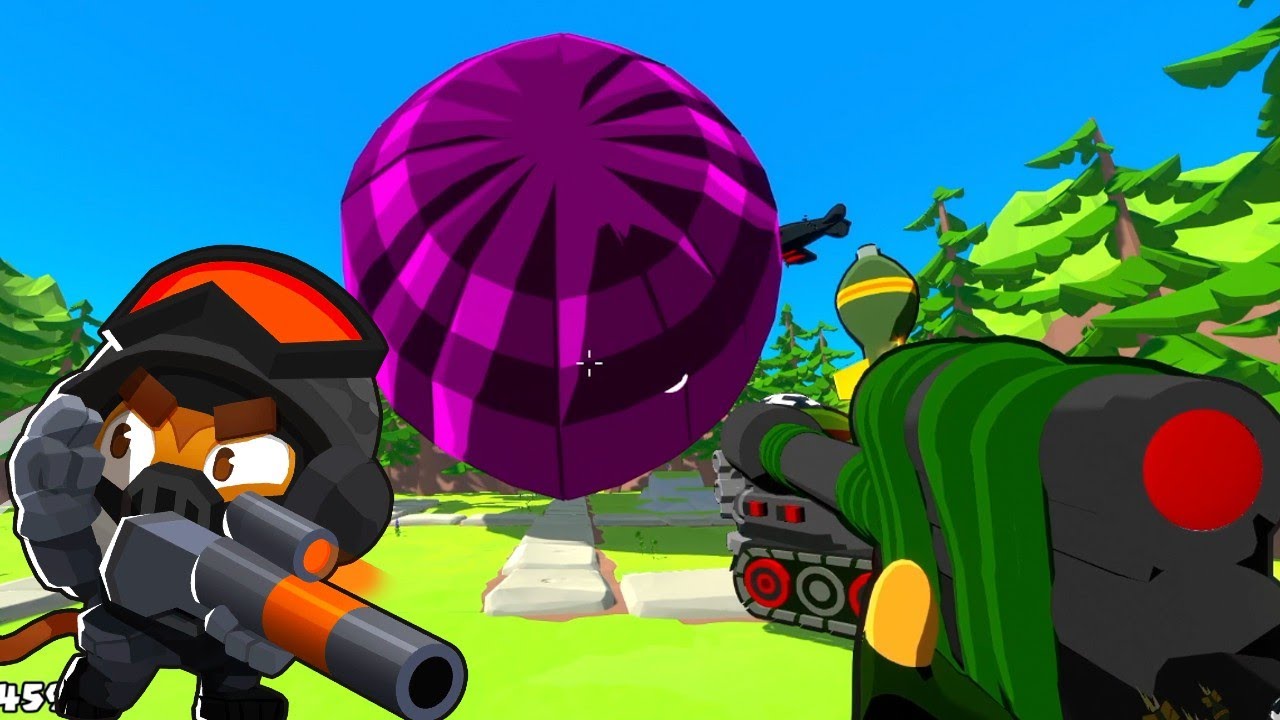 Beating Chimps as the Sniper!! *HUGE MISTAKE* Bloons FPS - YouTube