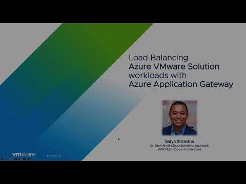 Load Balancing Azure VMware Solution workloads with Azure Application Gateway - YouTube