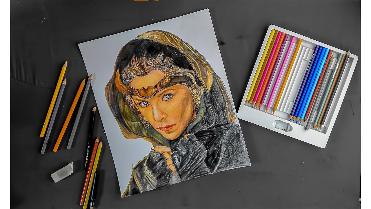 loki | lady loki | how to draw lady loki #sylvie #loki - YouTube