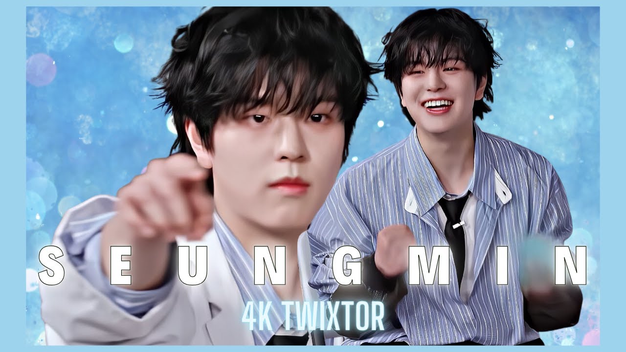 Seungmin Stray Kids - 4K SKZ CODE EP 47 Editing Clips (Slow Mo/Twixtor ...