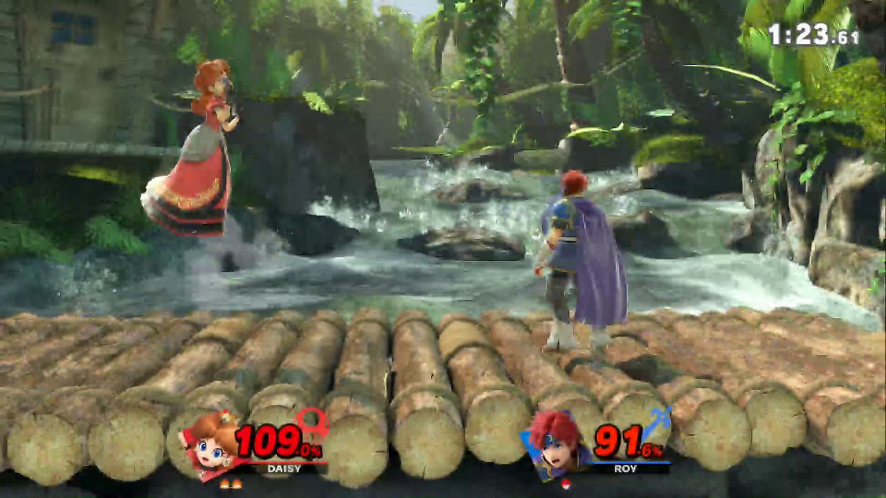 Daisy VS Roy: Super Smash Bros Ultimate - YouTube