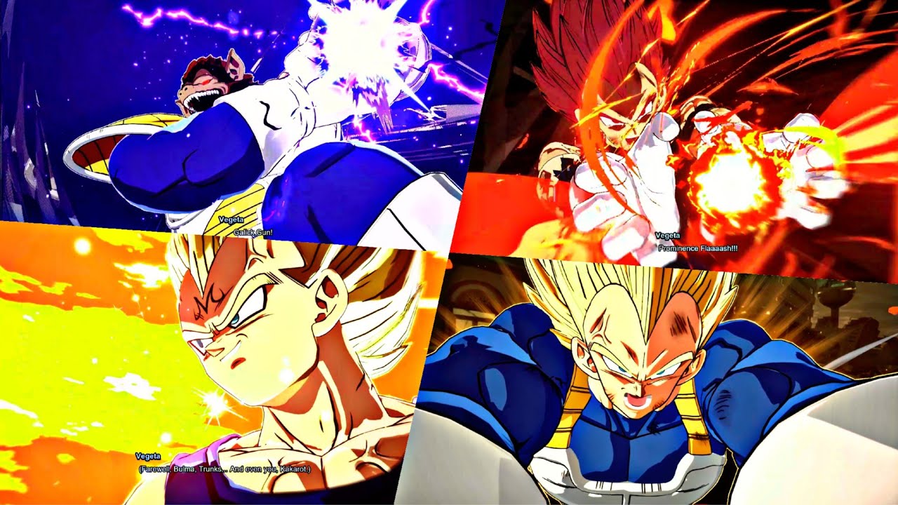 VEGETA ALL ULTIMATE MOVES!! 🔥 IN DRAGON BALL SPARKING ZERO - YouTube