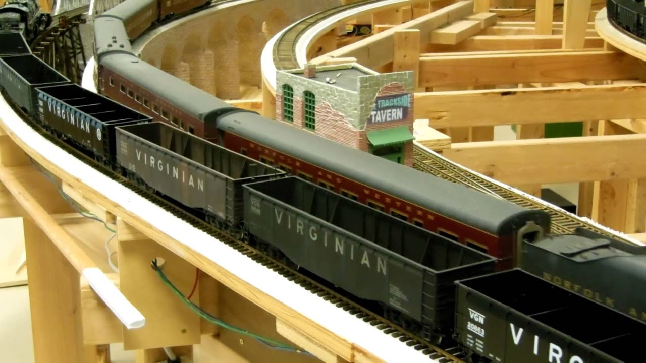 Virginian Railway O Scale - YouTube